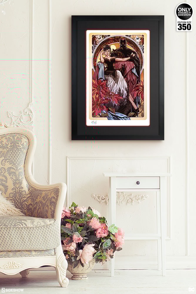 Batman & Catwoman Print by Mark Brooks | Sideshow Collectibles