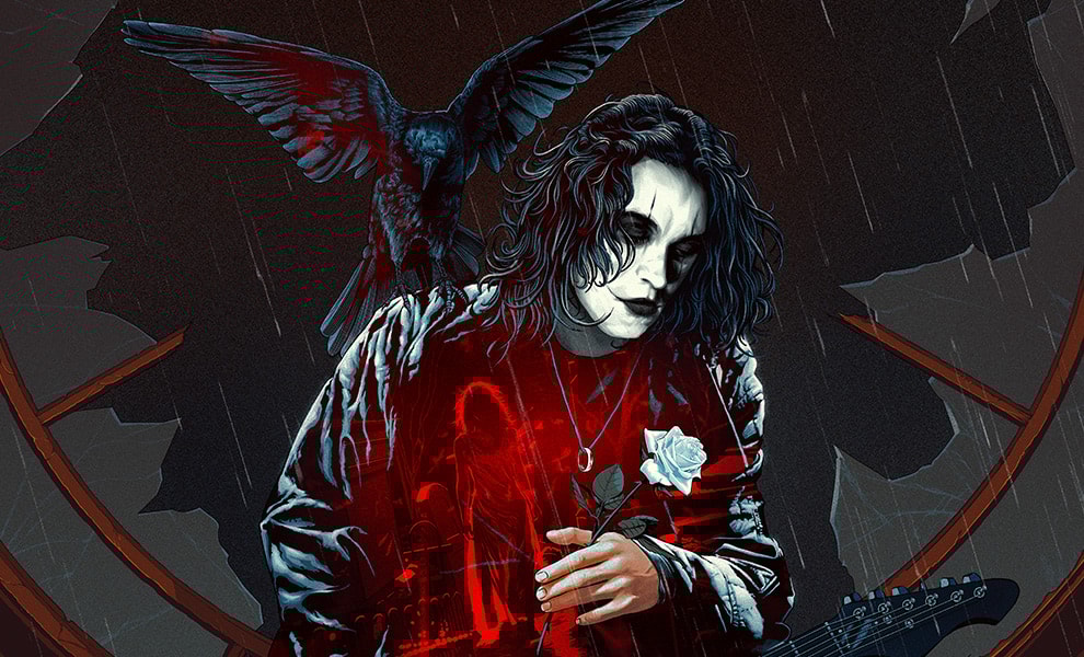 the crow wallpaper
