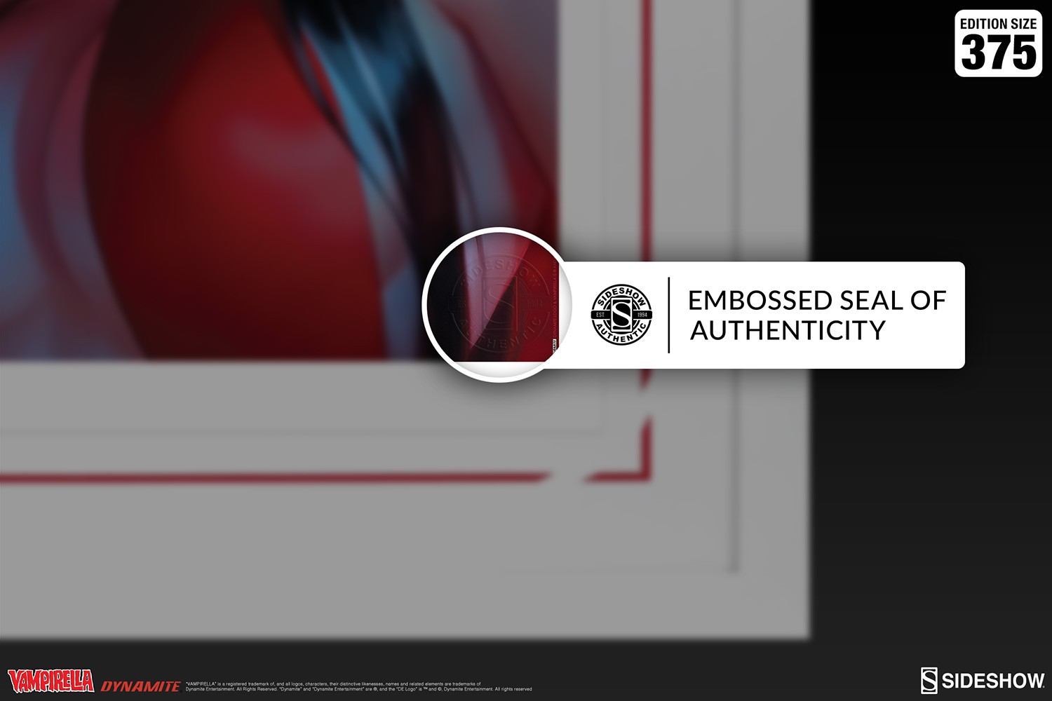 Vampirella #7 Fine Art Print by Warren Louw | Sideshow Collectibles