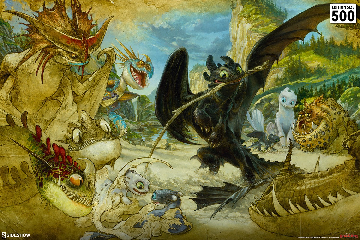 how to draw your dragon 3