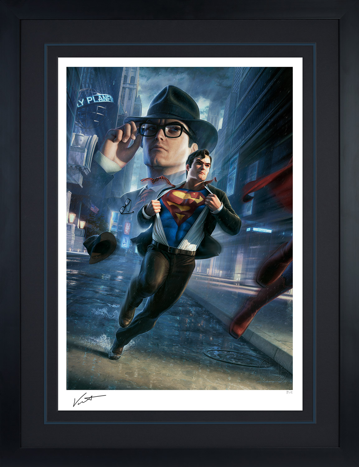 Superman: Call to Action Fine Art Print by Jerry Vanderstelt | Sideshow ...