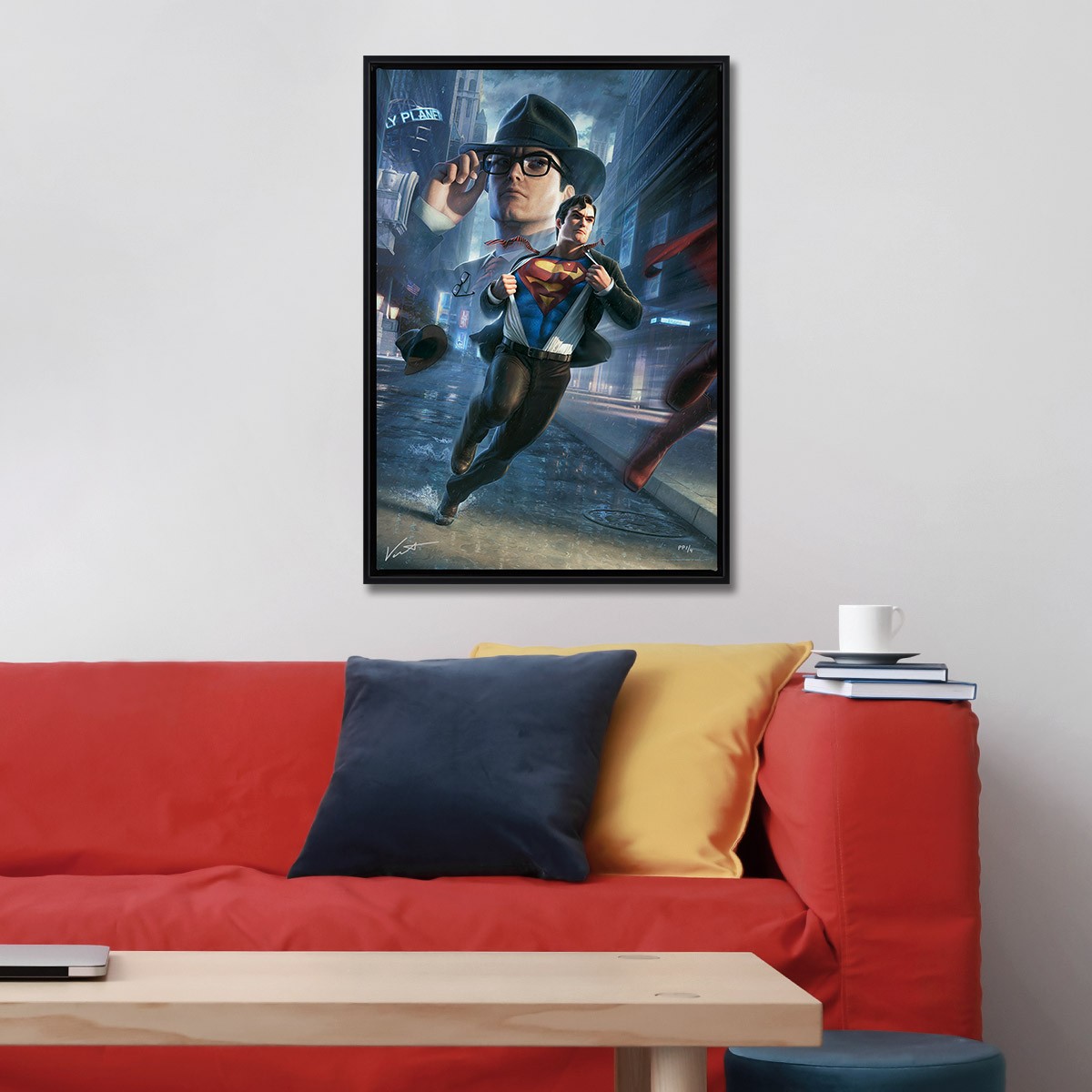 Superman: Call to Action Fine Art Print by Jerry Vanderstelt | Sideshow ...