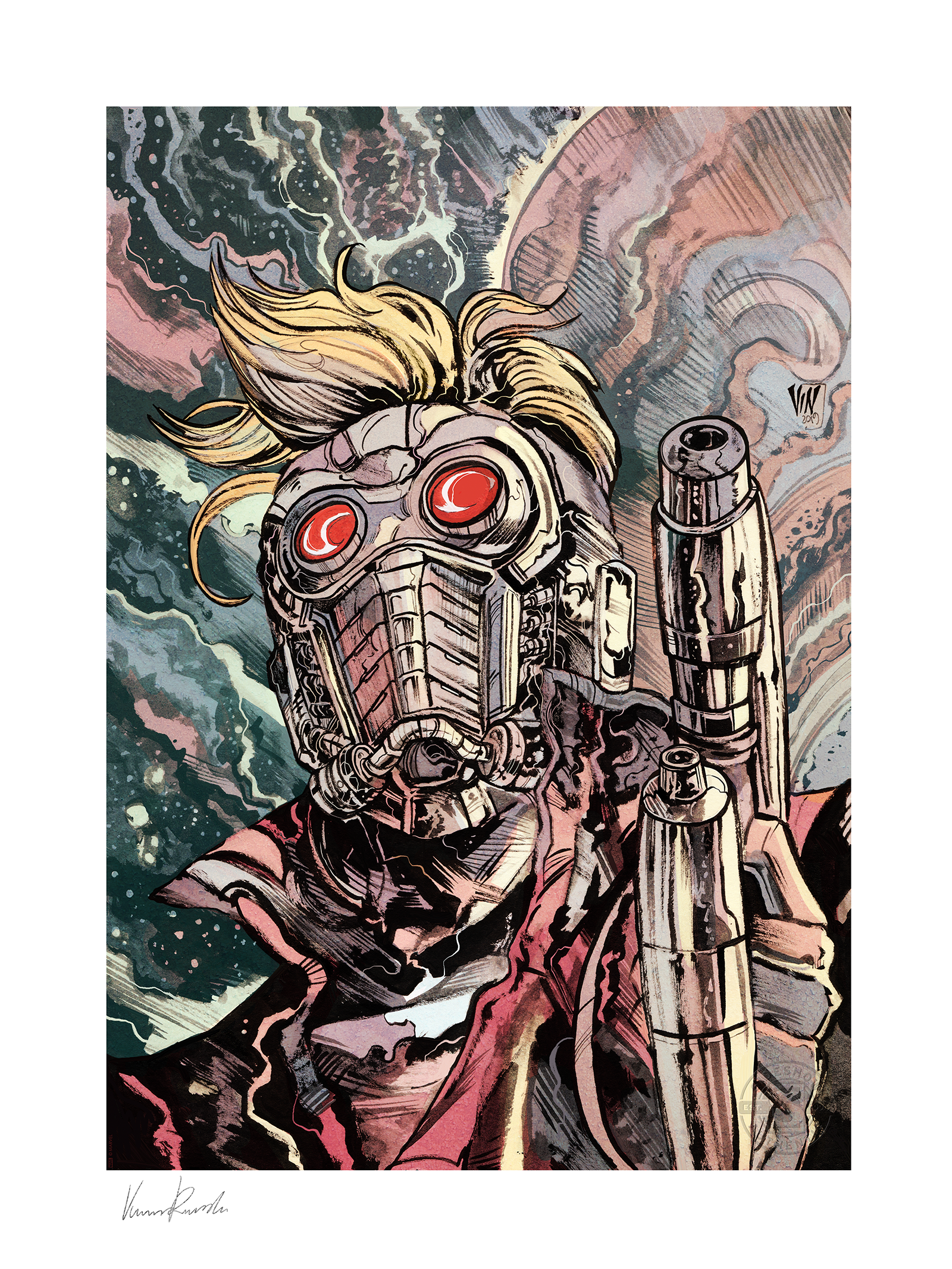 star lord comic poster