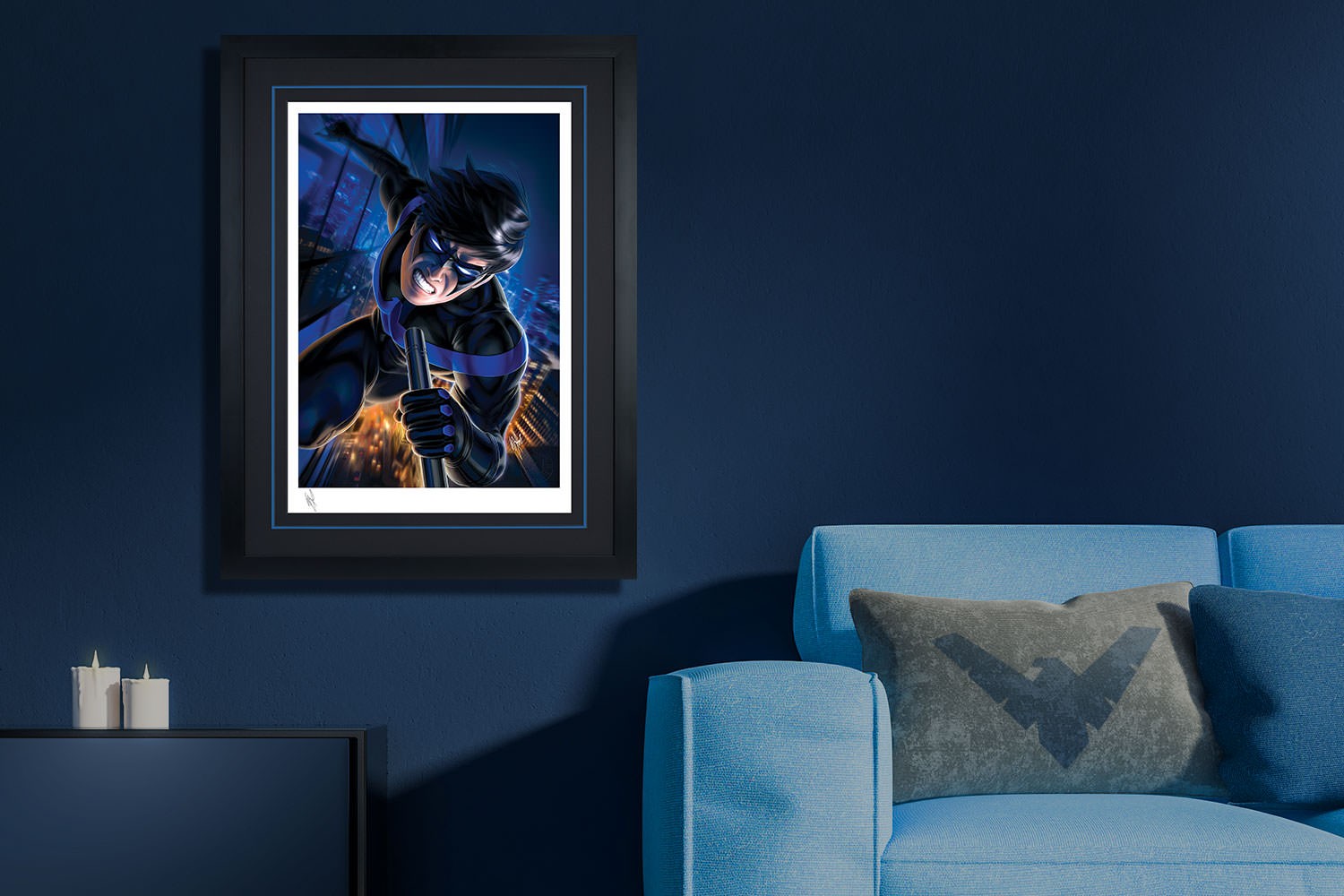 Nightwing Fine Art Print by Sideshow | Sideshow Collectibles