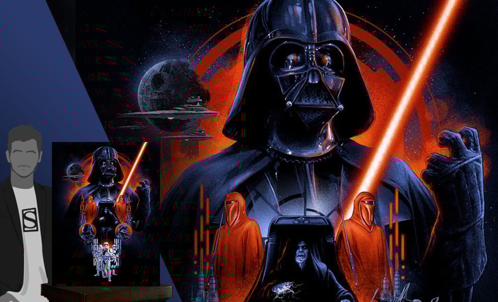 The Dark Side Lithograph Art Print by ACME Archives | Sideshow Collectibles