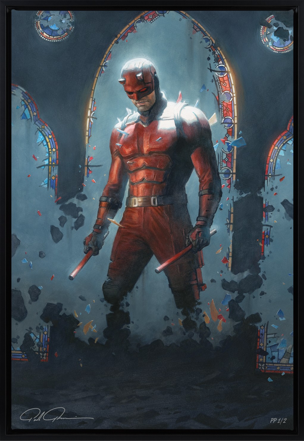 Daredevil: Born Again Fine Art Print by Paolo Rivera | Sideshow ...