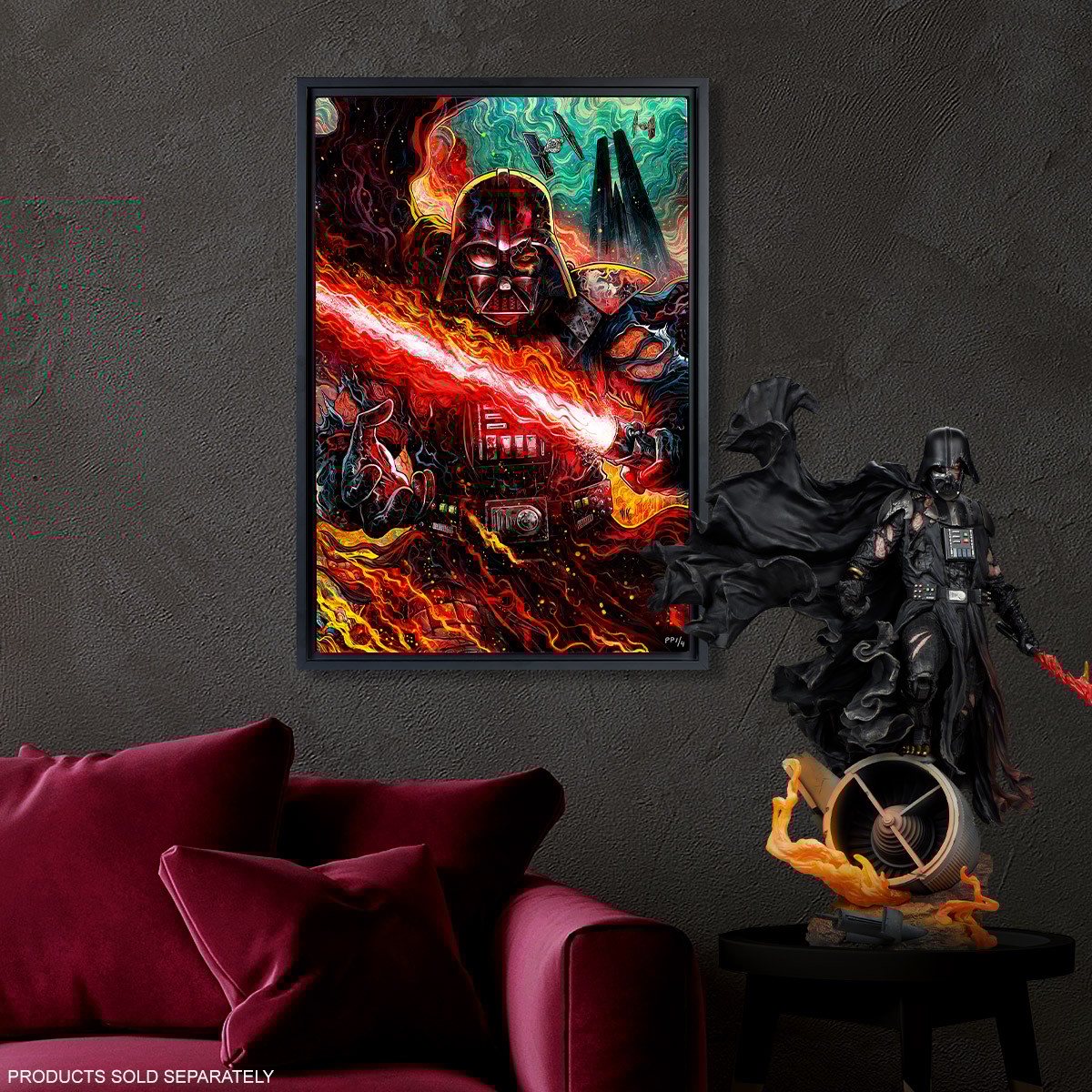 Darth Vader™: Dark Lord's Fury Fine Art Print by Vincenzo Riccardi ...