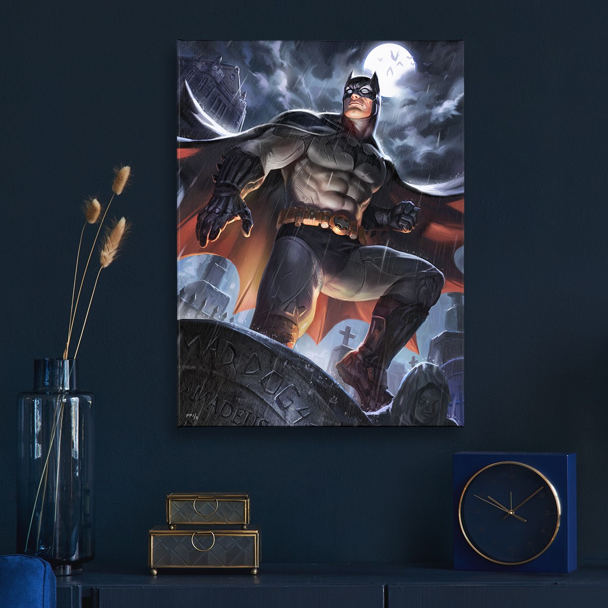 The Batman Fine Art Print by Alex Pascenko and Ian MacDonald | Sideshow ...
