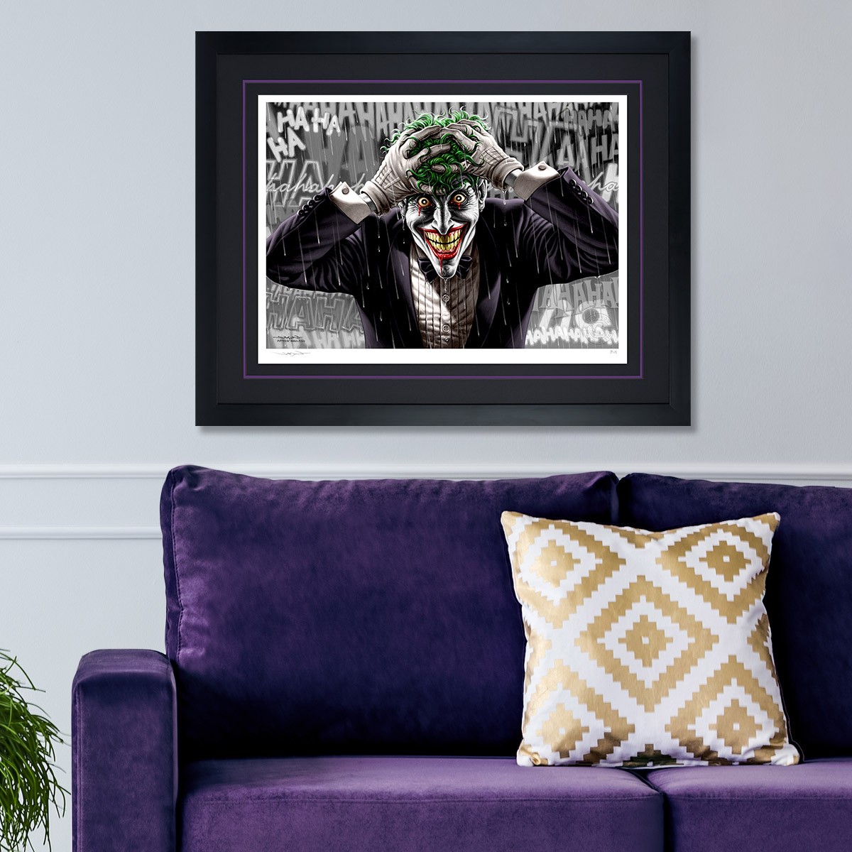 The Joker: Last Laugh Fine Art Print by Jason Edmiston | Sideshow ...
