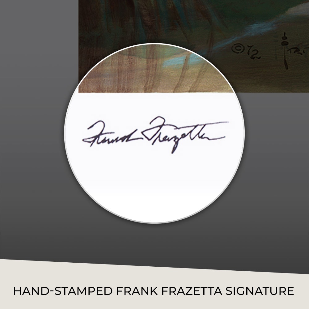 Monster Out of Time Fine Art Print by Frank Frazetta | Sideshow ...
