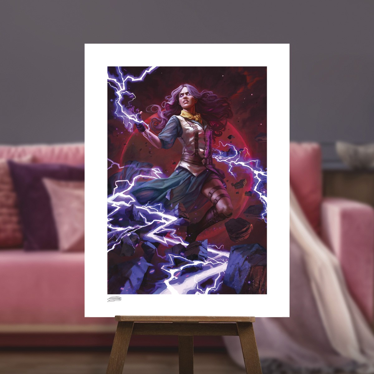 Imogen Temult: No More Running Fine Art Print by Magali Villeneuve ...