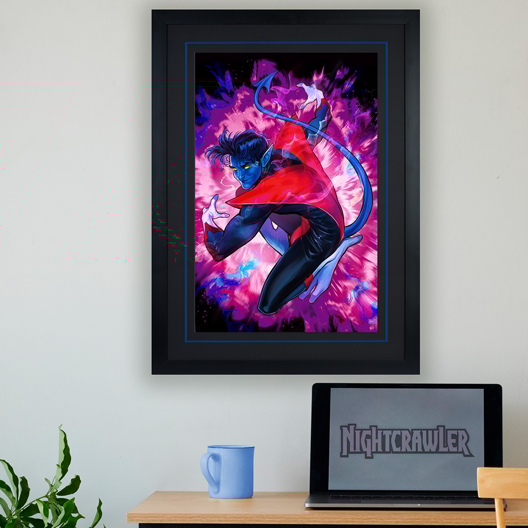Nightcrawler Fine Art Print by Lucas Werneck | Sideshow Collectibles