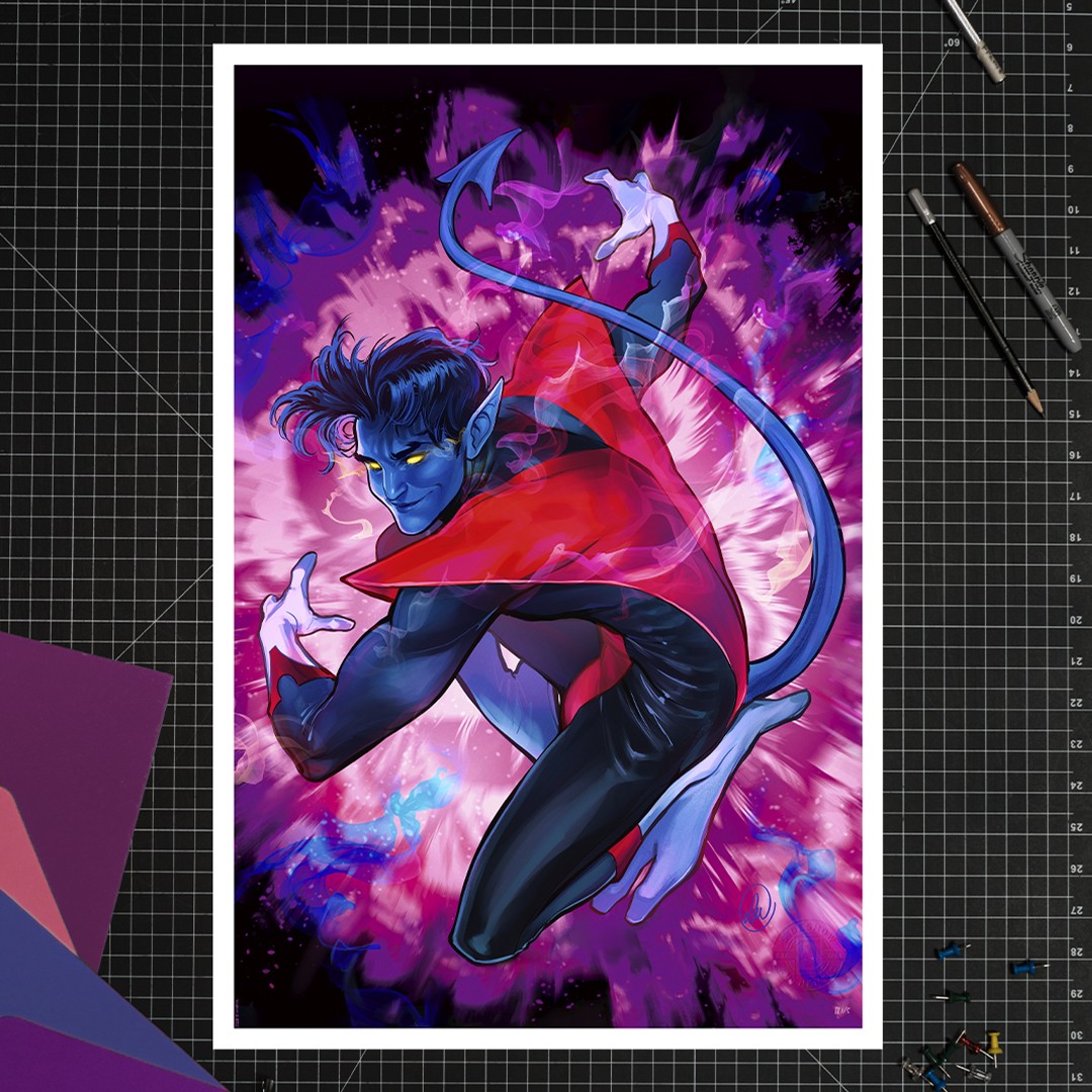 nightcrawler poster marvel