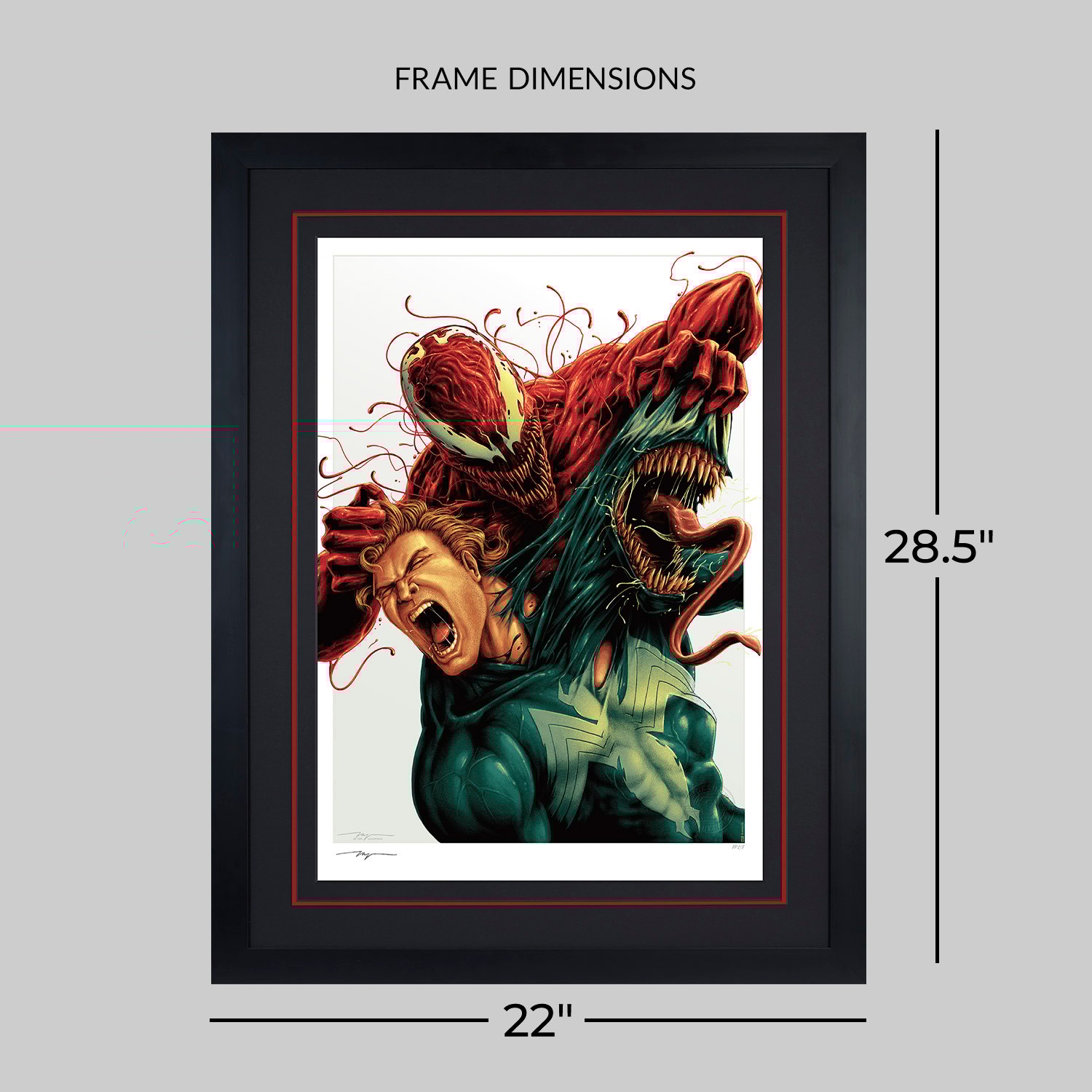 Venom: Carnage Unleashed Variant Fine Art Print by Matt Ryan Tobin ...