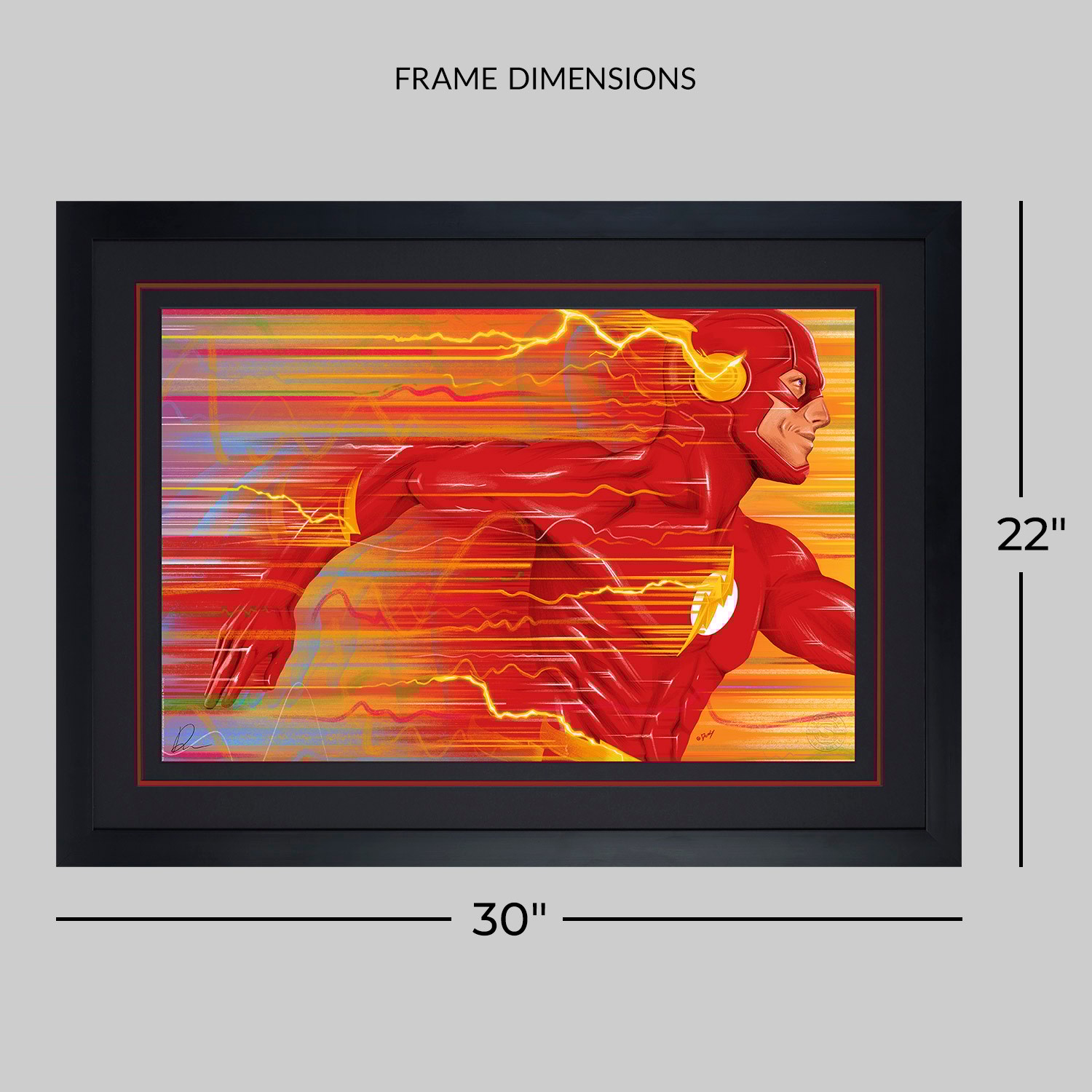 The Flash Fine Art Print by Doaly | Sideshow Collectibles