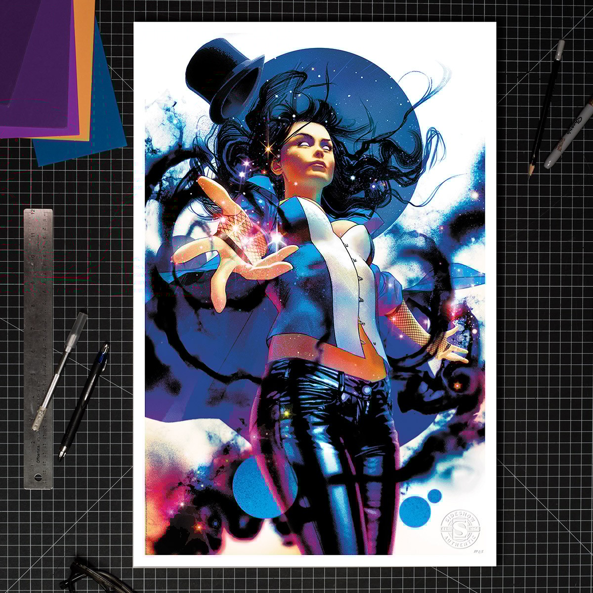 Zatanna Fine Art Print by Joshua Middleton | Sideshow Collectibles