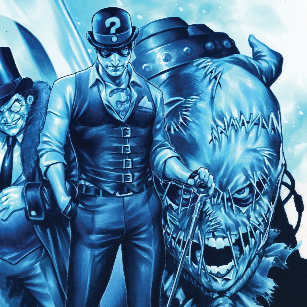 The Gates of Arkham Fine Art Print by Mark Brooks | Sideshow Collectibles