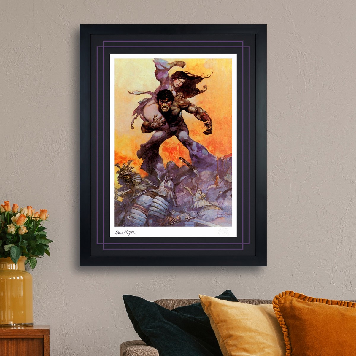 The Mucker Fine Art Print by Frank Frazetta | Sideshow Collectibles