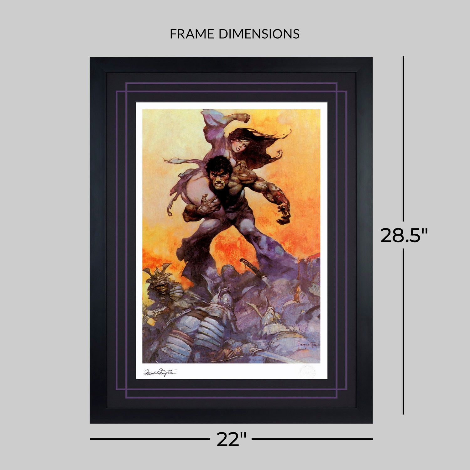 The Mucker Fine Art Print by Frank Frazetta | Sideshow Collectibles