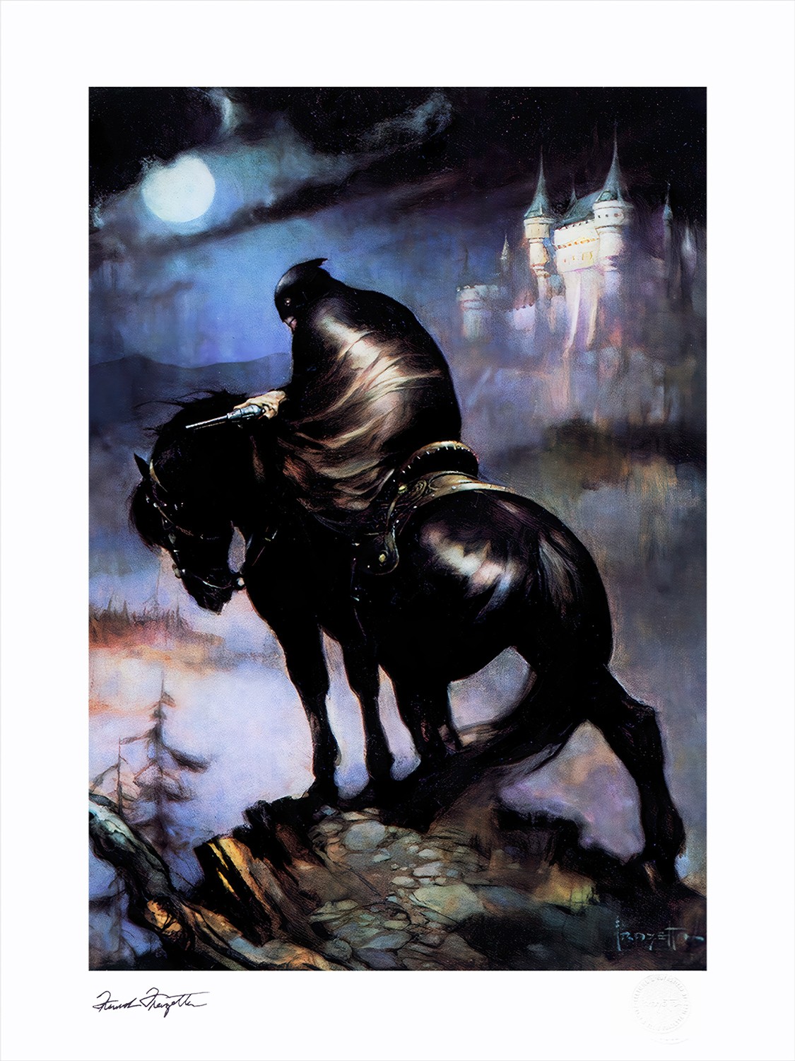 The Rider Fine Art Print by Frank Frazetta | Sideshow Collectibles