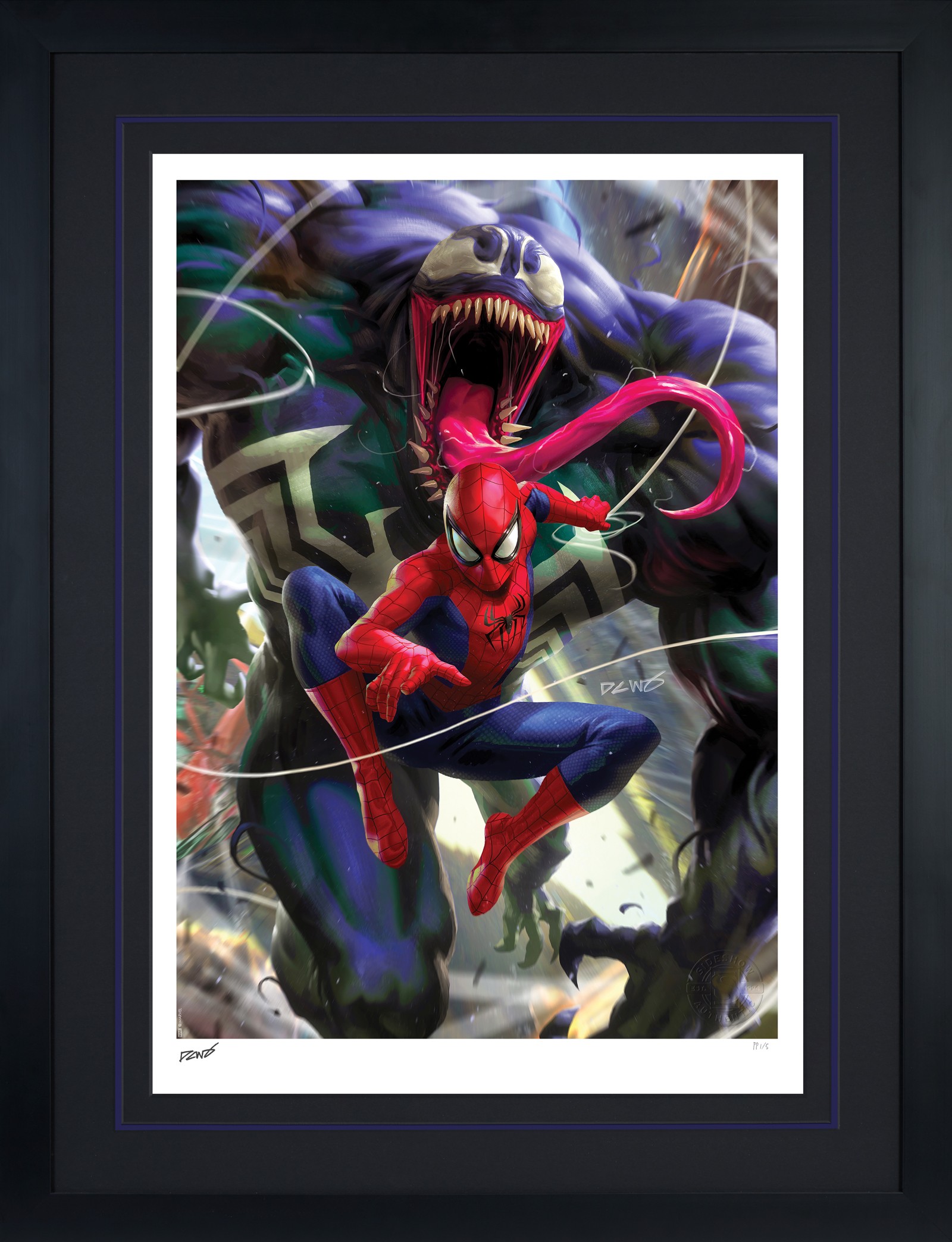 Non-Stop Spider-Man! Fine Art Print by Derrick Chew | Sideshow Collectibles