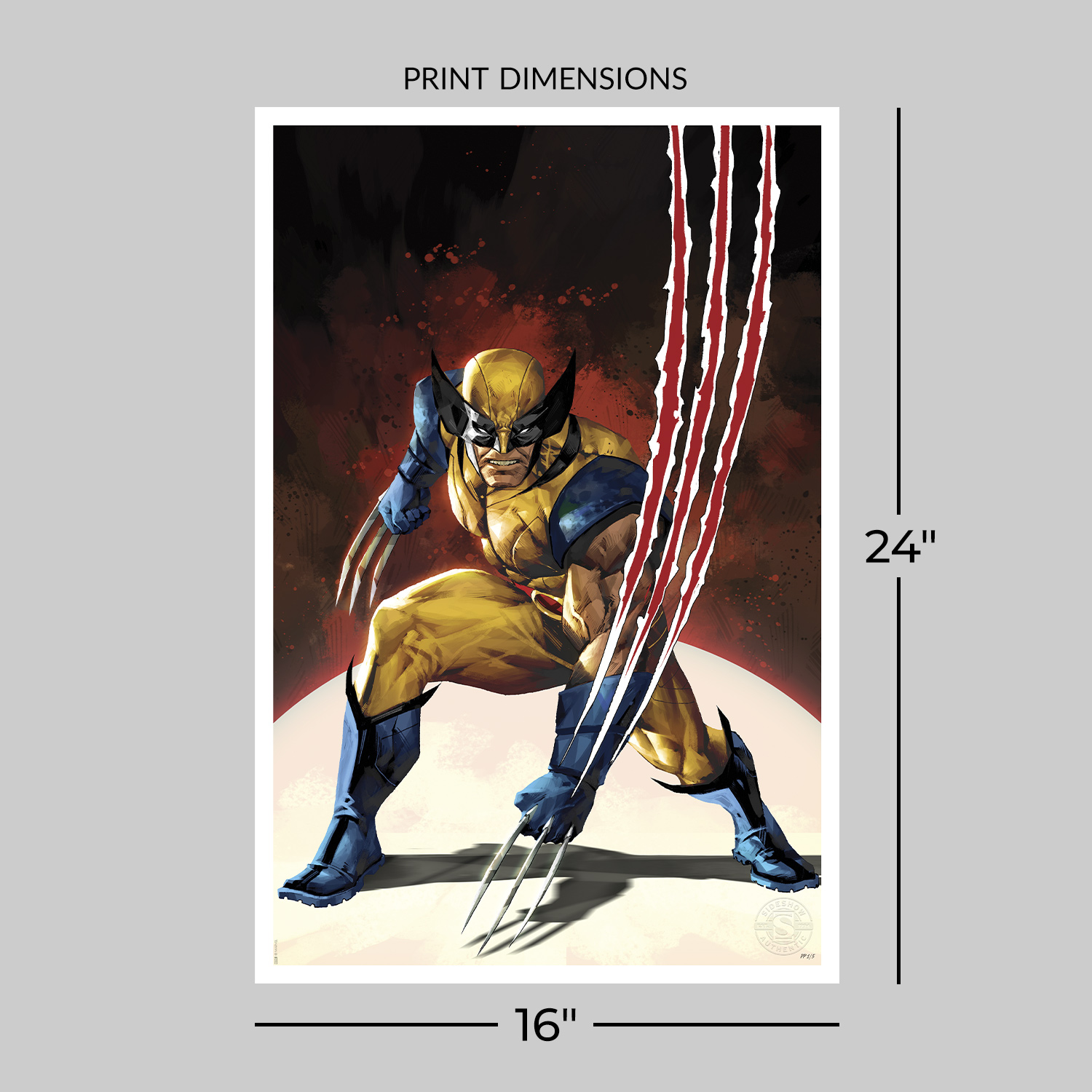 Wolverine #37 Fine Art Print by Kael Ngu | Sideshow Collectibles