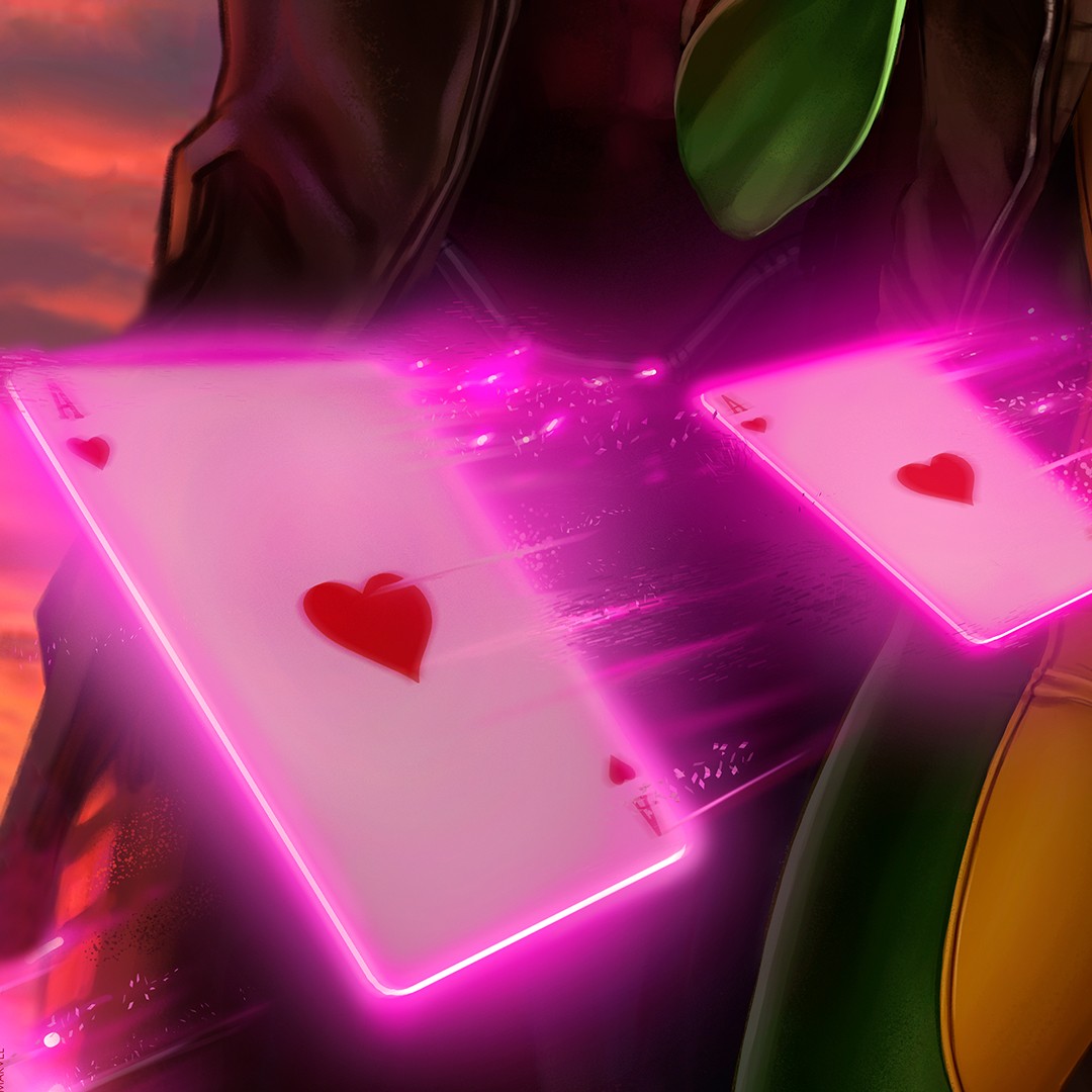 Rogue & Gambit Fine Art Print by Iván Talavera | Sideshow Collectibles