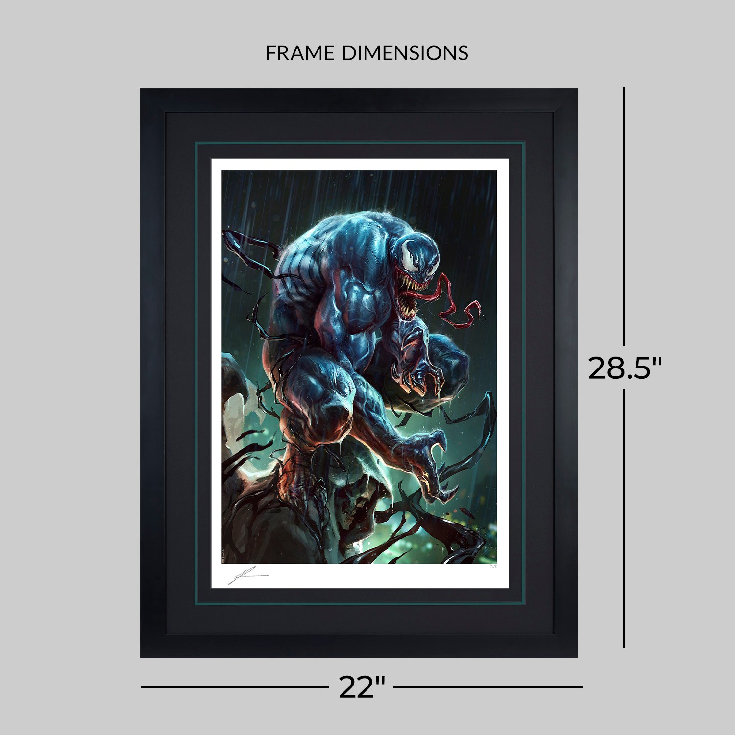 Venom Fine Art Print by Richard Luong | Sideshow Collectibles