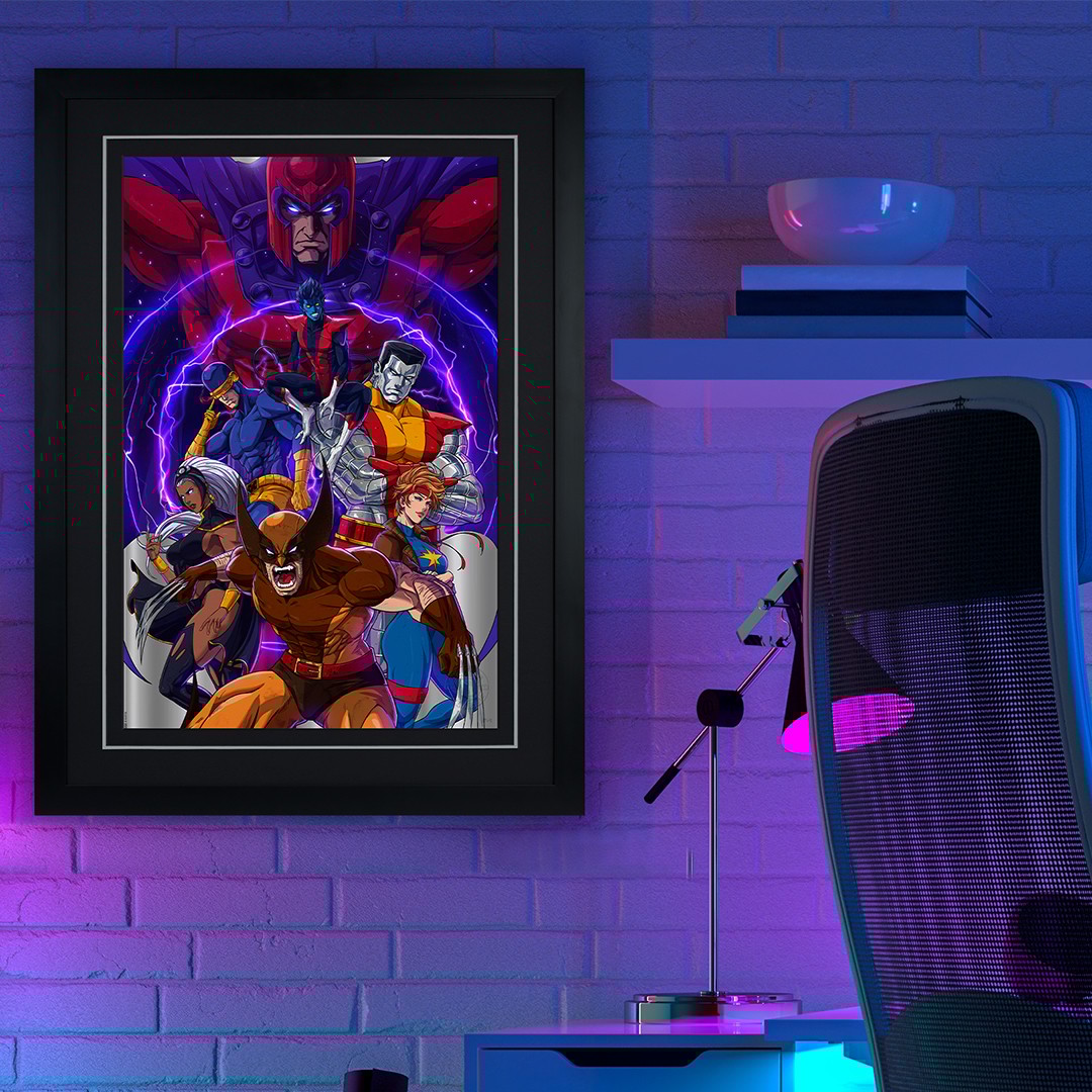 The Uncanny X-Men Fine Art Print by Jhony Caballero | Sideshow Collectibles