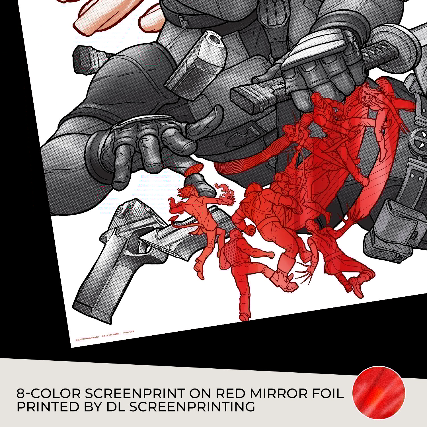 Deadpool & Wolverine: LGF (Golden Desert Eagle) Movie Poster by Martin ...