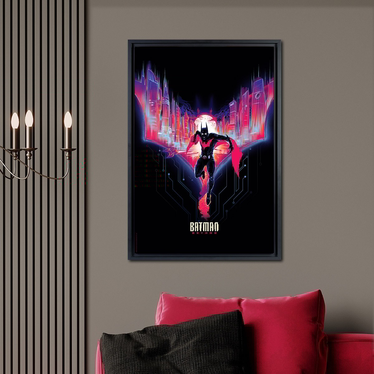 Batman Beyond Fine Art Print by Ryan Shumate | Sideshow Collectibles