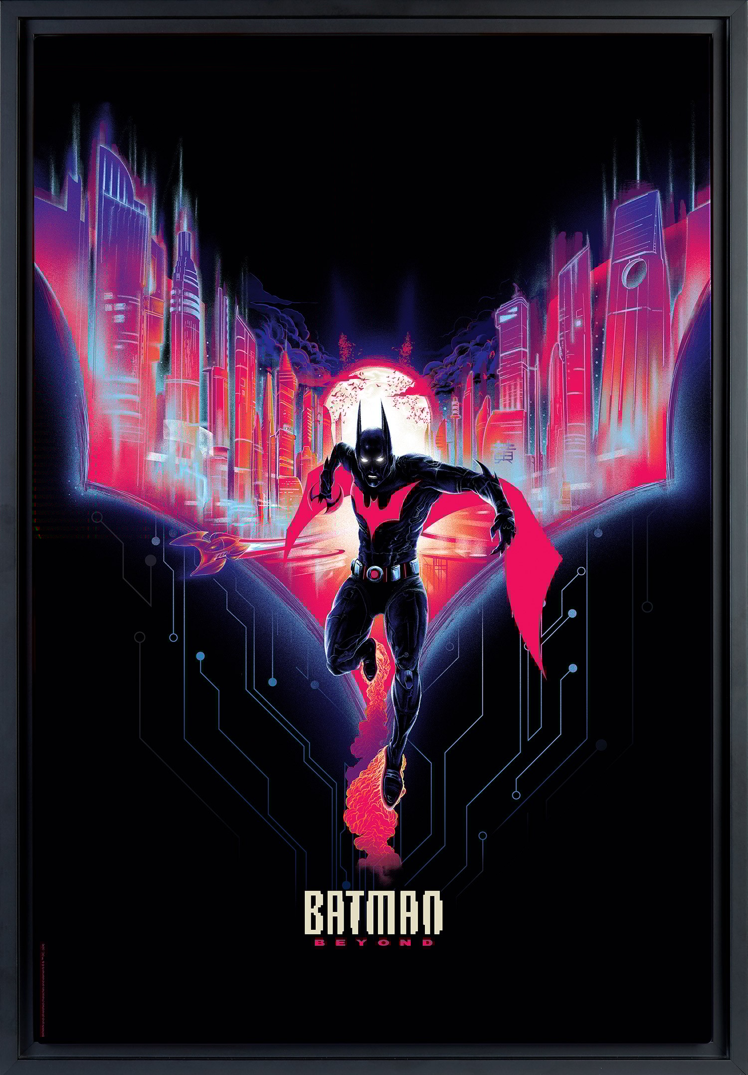 Batman Beyond Fine Art Print by Ryan Shumate | Sideshow Collectibles