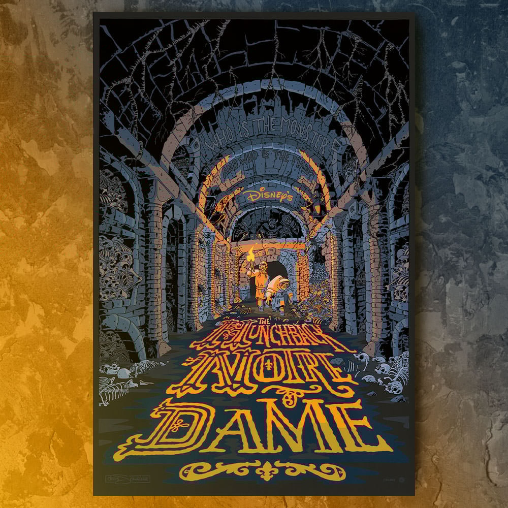 Hunchback of Notre Dame Art Print by Cyclops Print Works | Sideshow Collectibles