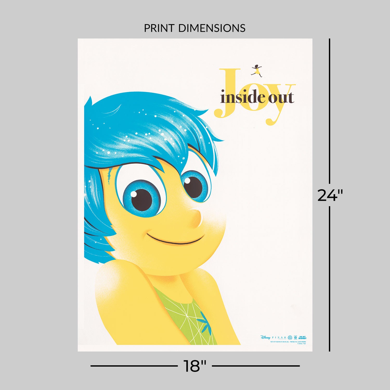 Fear (Inside Out) Art Print by Cyclops Print Works | Sideshow Collectibles
