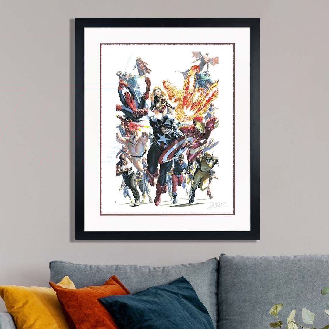 Avengers Invaders Fine Art Print by Alex Ross | Sideshow Collectibles