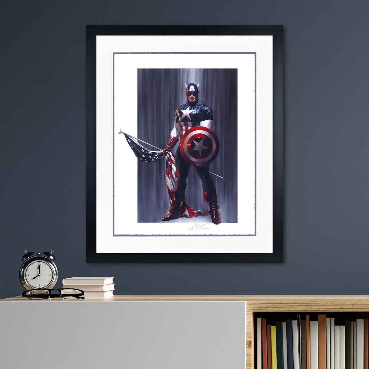 Captain America: Patriot Fine Art Print by Alex Ross | Sideshow ...