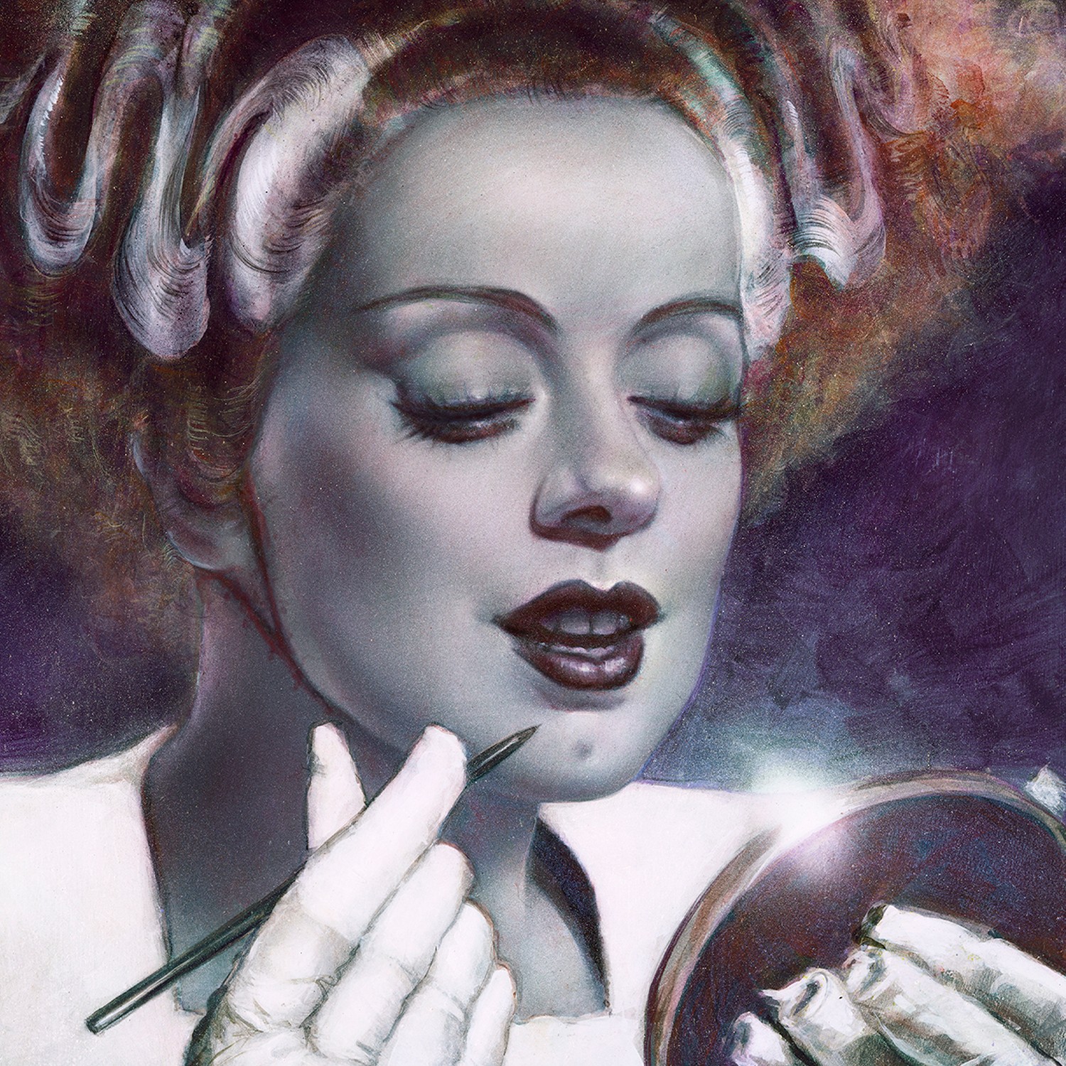 Elsa Lanchester: Queen of Horror Fine Art Print by Olivia De Berardinis ...