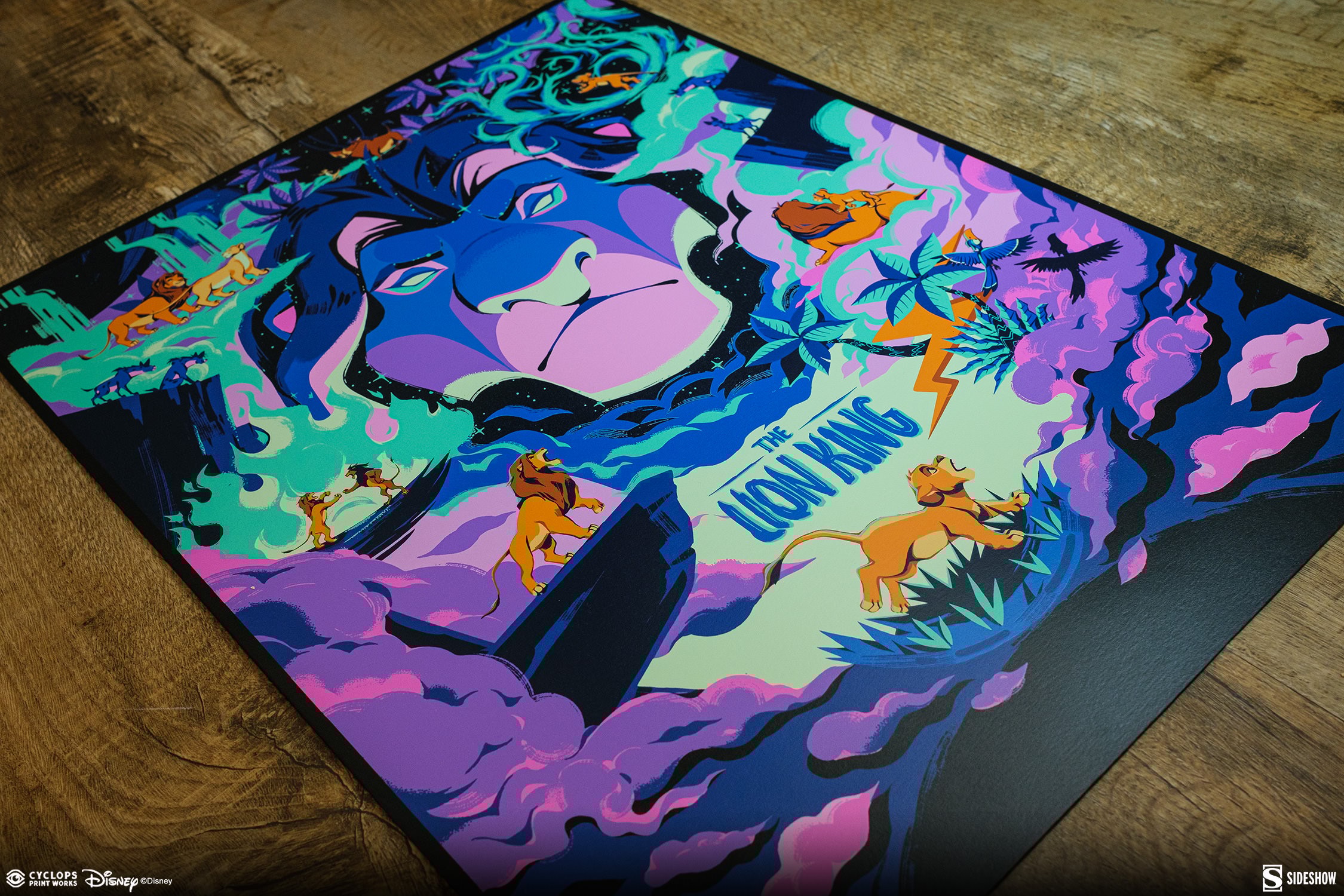 The Lion King Circle of Life 30th Anniversary Movie Poster by Cyclops ...