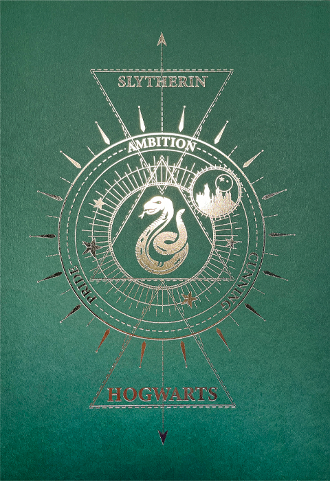 Harry Potter™: Ravenclaw House Foil Letterpress Poster by Artéonn ...