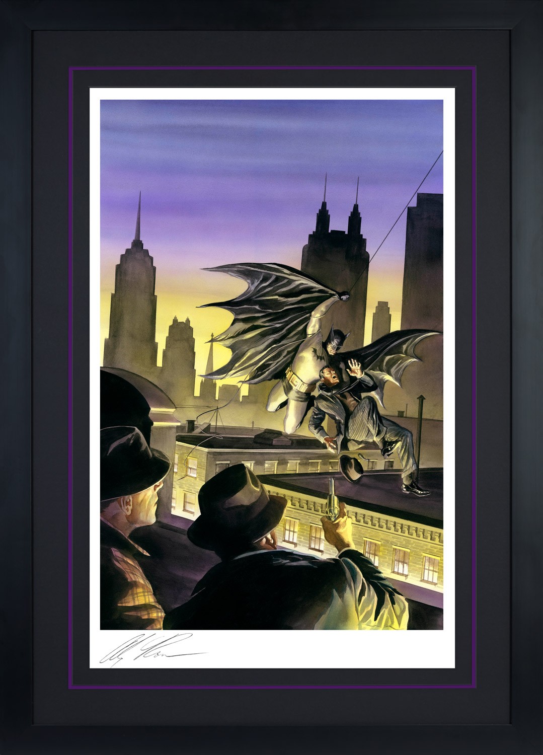 Batman Tribute Fine Art Print by Alex Ross | Sideshow Collectibles