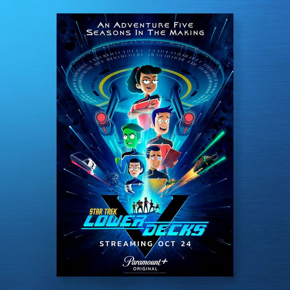 Star Trek: Lower Decks Season 5 Key Art Print by Vice Press | Sideshow ...