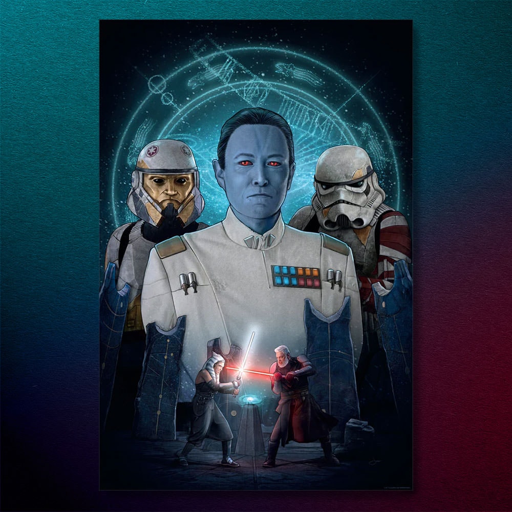 The Map to Grand Admiral Thrawn Art Print by ACME Archives | Sideshow ...