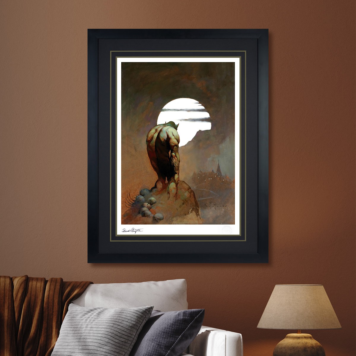 Night Stalker Fine Art Print by Frank Frazetta | Sideshow Collectibles