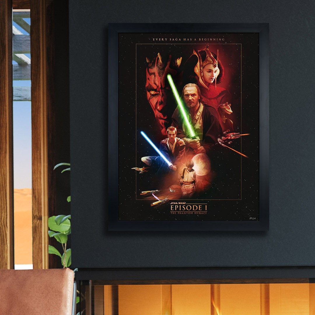 Episode I: The Phantom Menace Movie Poster by Adam Demarti | Sideshow ...