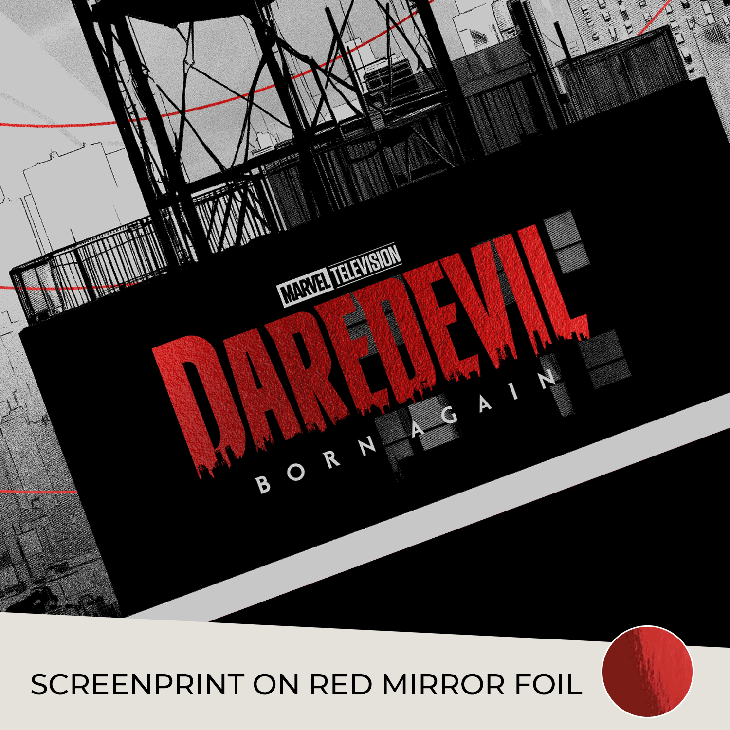 Daredevil: Born Again Screenprint By Matthew Woodson | Sideshow ...