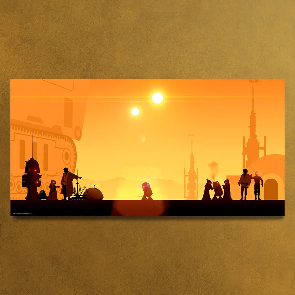 Droids for Sale Art Print by ACME Archives | Sideshow Collectibles