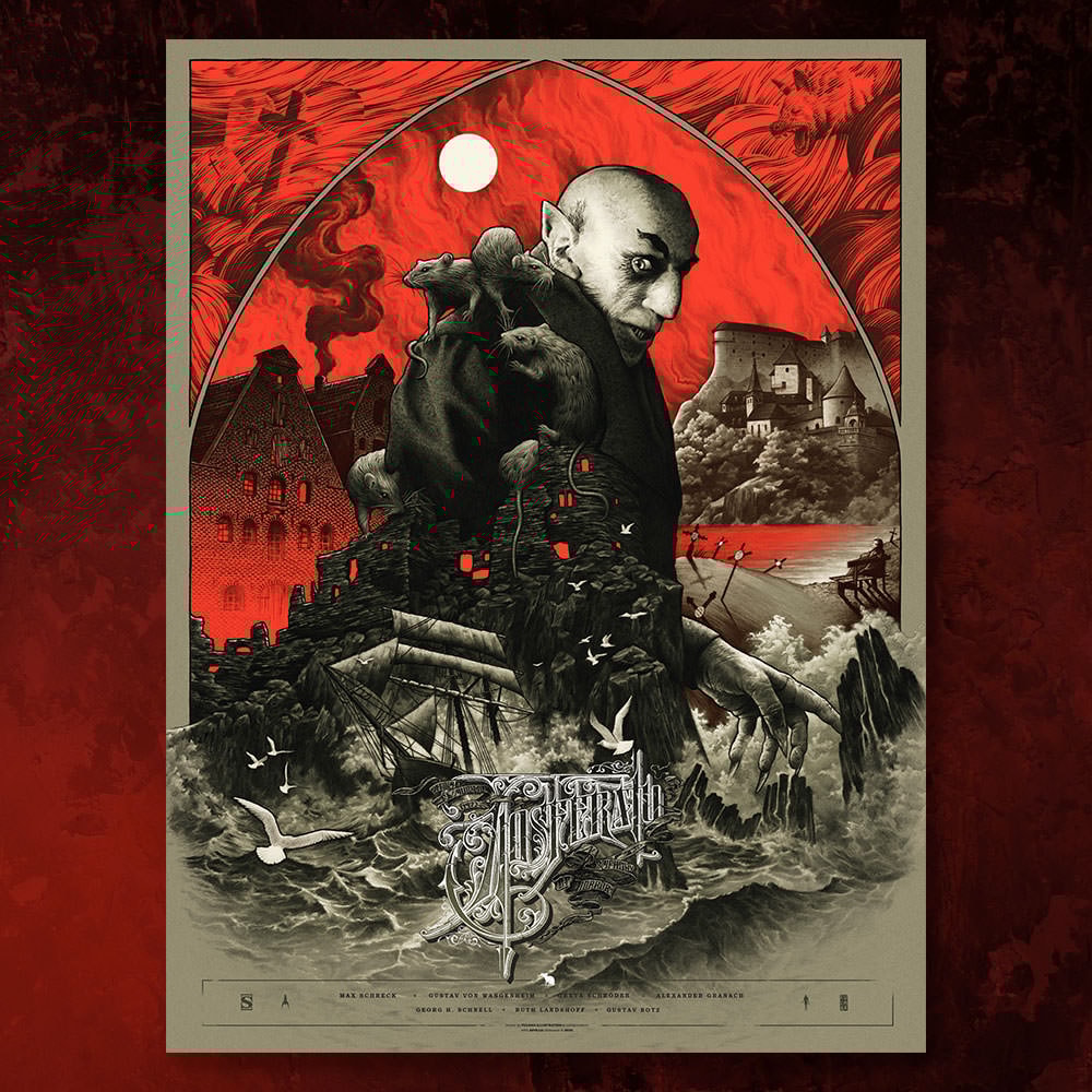 Nosferatu Mini Print Set of 2 by Apollo Gallery | Sideshow Collectibles