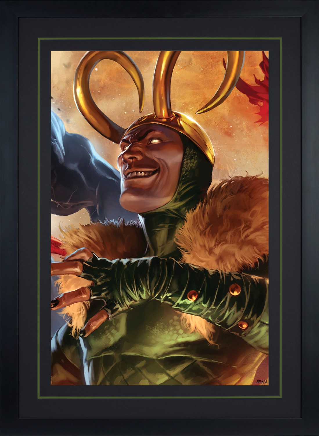 Siege Loki Fine Art Print by Marko Djurdjevic | Sideshow Collectibles