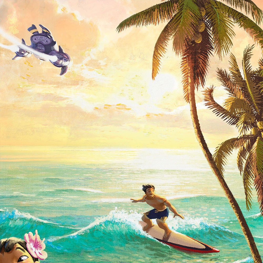 Lilo & Stitch Art Print by Art Brand Studios | Sideshow Collectibles