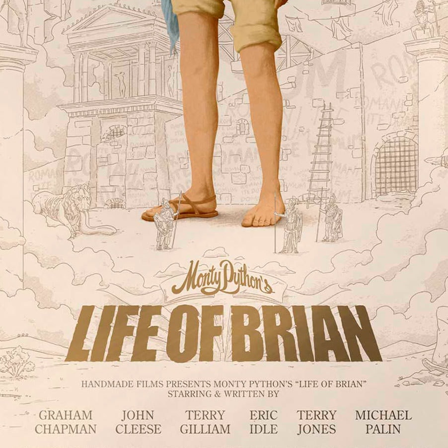 Monty Python’s The Life Of Brian Movie Poster by Vice Press | Sideshow ...